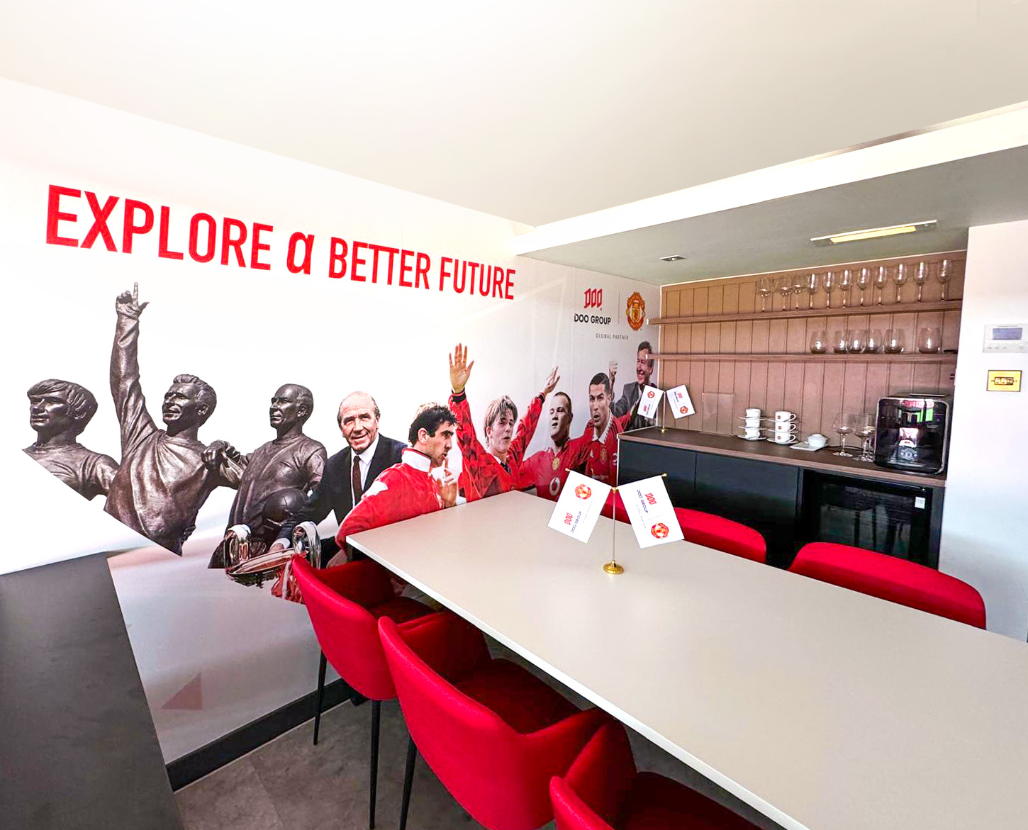 VIP Box experience at Old Trafford stadium